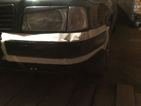 Покраска вставок в бампер — Audi 80 B4 2 л 1995 года просто так Drive2