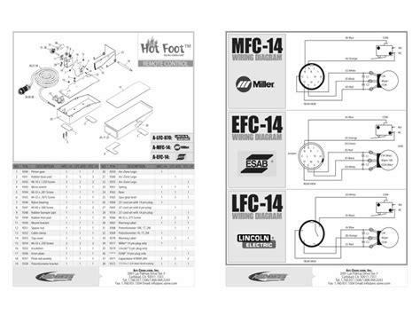 Amptrol K870 Foot Control Plug Specs And Wiring