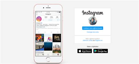GitHub Dusbeat InstaClone Reprodução da Página de Login do Instagram