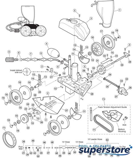Zodiac Polaris Feed Hose Zod Polaris 180 280 360 380 3900 W Wall