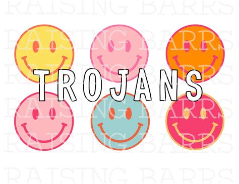 Trojans Sublimation Trojans Png Mascot Png Trojans Digital Etsy