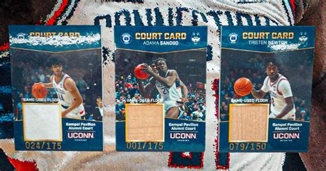 Uconn Stars Appear On Game Used Court Nil Trading Cards On3