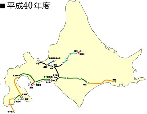 北海道の鉄道路線図予想について Togetter トゥギャッター