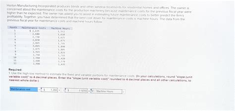 Graph The Data Points To Check For Possible Chegg