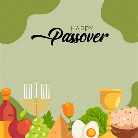 Premium Vector Jewish Holiday Passover Banner Design Happy Passover Vector Happy Easter