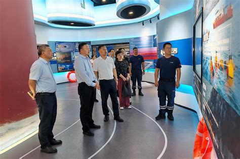 夏志刚副校长带队走访普陀区综合应急救援基地 浙江国际海运职业技术学院