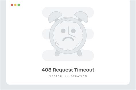 Premium Vector Request Timeout