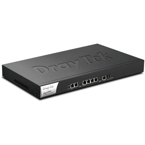 Draytek Vigor 3910 8 Port Wan Gigabit Broadband Router With 2 Sfp Vigor3910 Mwave
