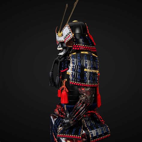 Handmade Life Size Oda Clan Kachi Samurai Armor Authentic Japanese Y