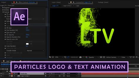 How To Create Particles Logo Animation In After Effects Trapcode