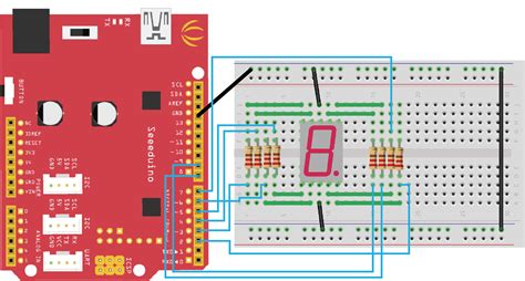 7 segment display can you wire up and program a 7 segment display