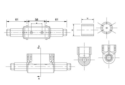Machine Cad Block Cadbull