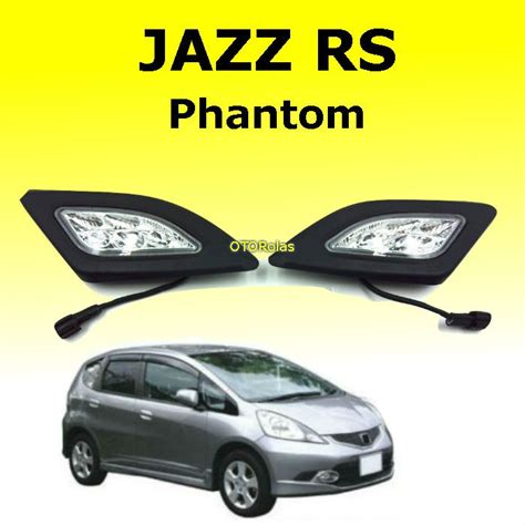 Jual LED Fog Lamp Foglamp Honda Jazz RS Lampu Kabut Bumper Bemper DRL Shopee