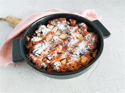 Broodpudding Met Appel En Rozijnen Kokenandbakken Doe Je Zo