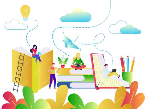 Premium Vector Education Concept Of Online Tutorial Training Courses Web Education Or Video