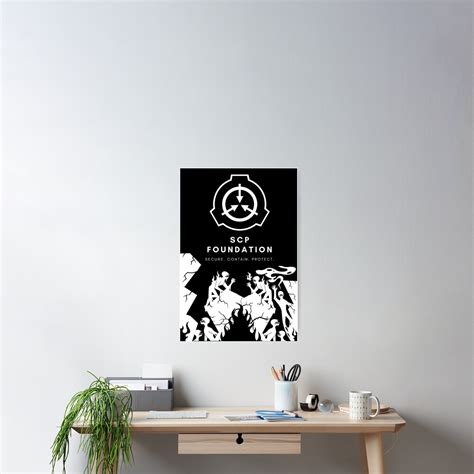 Scp Foundation Art Poster For Sale By Soviet2727 Redbubble