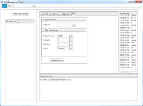 How To Upgrade The Rn2483 Lora Module To 1 0 1 Firmware Version
