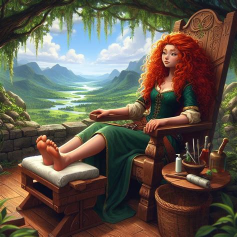Merida Ai Generated By Joshuaecw21985 On Deviantart