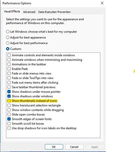 Enable Or Disable Thumbnail Previews In File Explorer In Windows 10