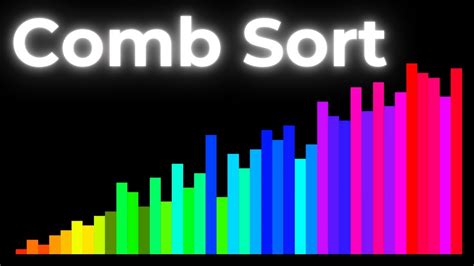 Comb Sort Youtube