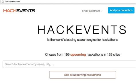 Best Hackathon Websites For Latest Information
