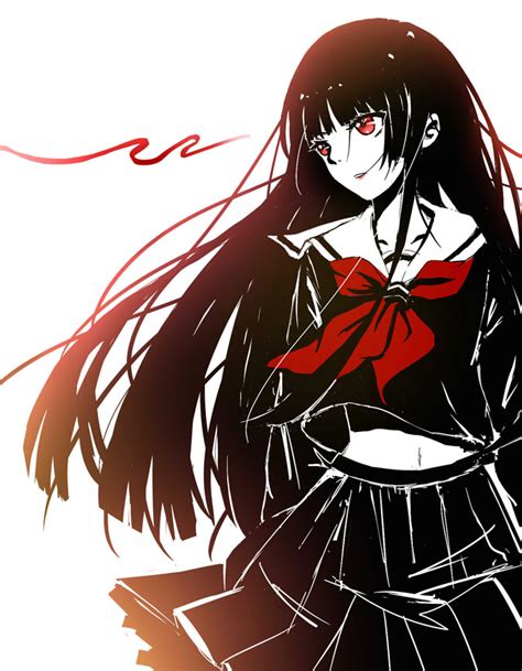 Enma Ai Jigoku Shoujo Drawn By Huhv Danbooru
