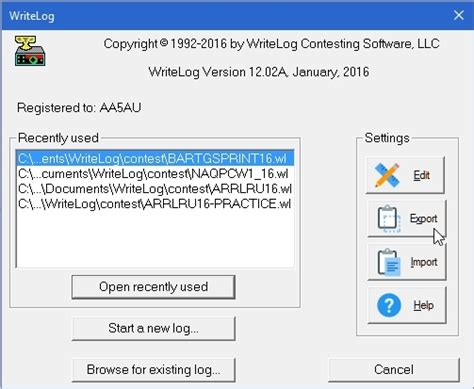 WriteLog Version Rttycontesting Com