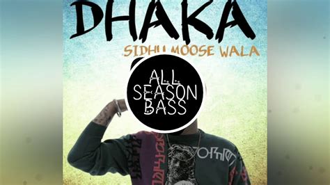 Dhakka Bass Boosted Sidhu Moose Wala Ft Afsana Khan Punjabi Songs