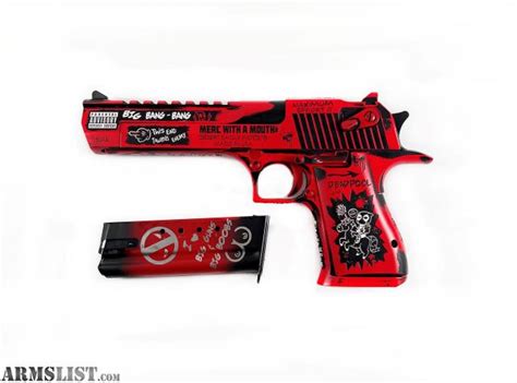 For Sale Custom Deadpool Themed Magnum Research D Near Lansing Mi 14232490