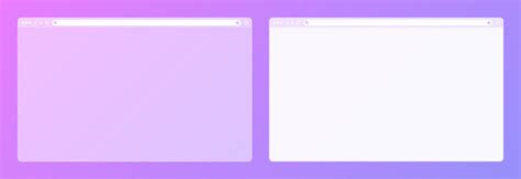 Blank Transparent Web Browser Window With Toolbar Vector Image