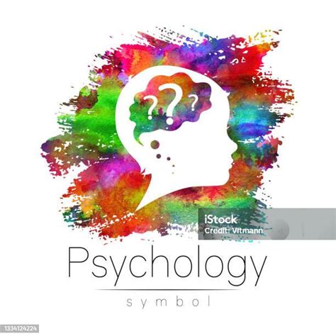 어린이 로고 케어 표지판 또는 기호 아이 실루엣 프로필 인간의 머리 사람 어린이 자폐증 어린이 치료 클리닉 교육을위한 개념 로고 템플릿 기호 흰색 배경의 디자인 Mental