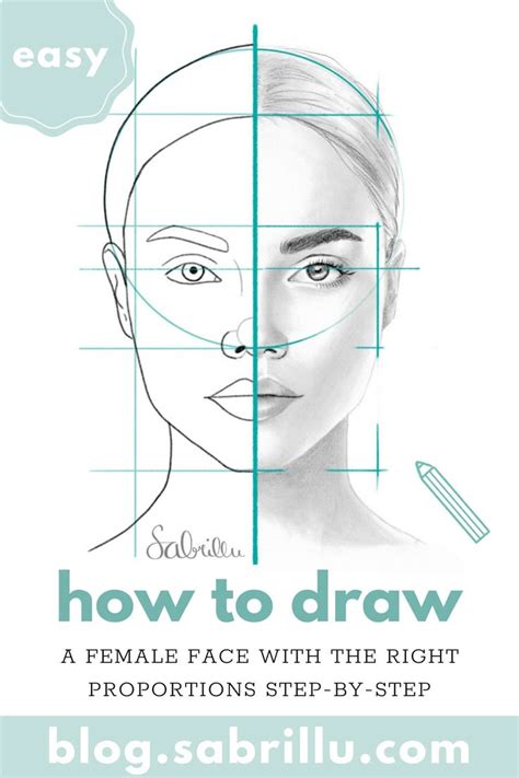 Easy Way To Draw A Face Step By Step Female Face Drawing Drawing Tutorial Face Human Face