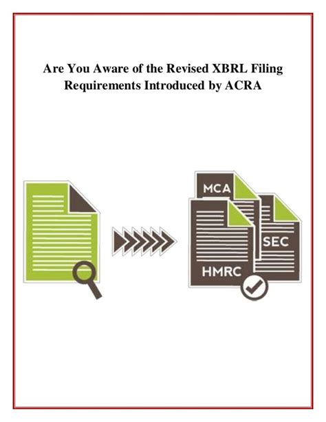 Revised Xbrl Filing Requirements