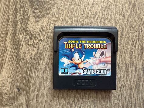 Sega Game Gear Sonic Triple Trouble Kaufen Auf Ricardo