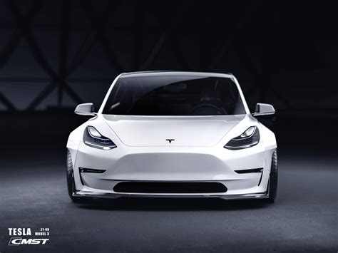 Cmst Carbon Fiber Body Kit Set For Tesla Model 3 买带送货，安装，实惠的价格和保证