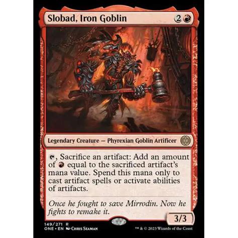 Magic The Gathering Phyrexia All Will Be One Single Card Rare Slobad