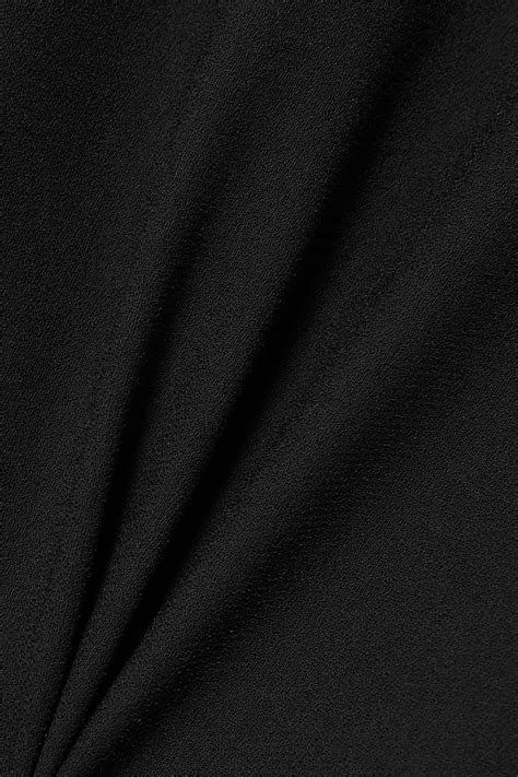 MÔnot Open Back Crepe Halterneck Maxi Dress Net A Porter