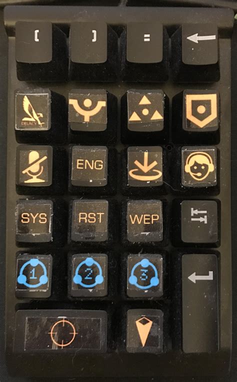My 25 Custom Elite Dangerous Keypad R Elitedangerous