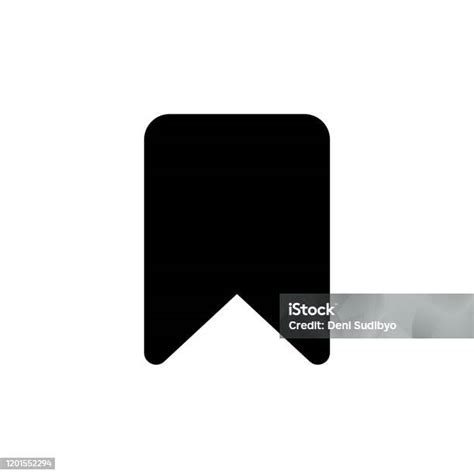 책갈피 아이콘 벡터 기호 디자인 템플릿 흰색 배경에 격리 0명에 대한 스톡 벡터 아트 및 기타 이미지 0명 3차원 형태