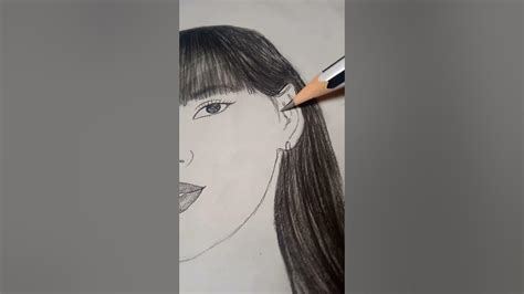 Lisa Blackpink Kpop Art Drowing Sketch Art Love Domsindia Artandcraft Youtube