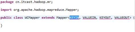 3 3 wordcount代码编写 mapper reducer wordcount 在java文件夹中新建包 包名自定义 在包下创建实现