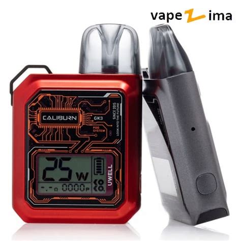 پاد سیستم کالیبرن جی کی 3 یوول Uwell Caliburn Gk3 دیجی زیما