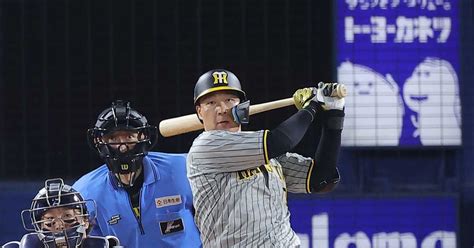 阪神・大山悠輔が汚名返上打で8連勝「タイムリーになってくれてよかった」六回に勝ち越し打（12ページ） サンスポ