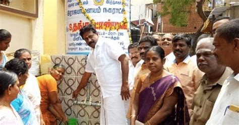 நீண்டகால தண்ணீர் பிரச்னையைத் தீர்க்கப் பாடுபடும் ராஜபாளையம் எம் எல் ஏ
