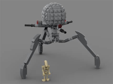 Lego Moc Octuptarra Combat Tri Droid By Culascreations Rebrickable
