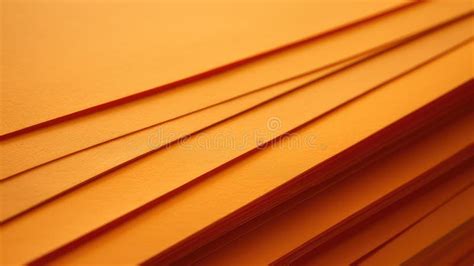 Sheets Orange Construction Paper Texture Stock Illustration Illustration Of Shadow Creating
