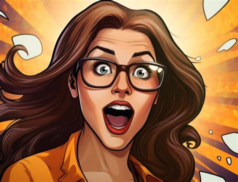Premium Ai Image A Woman With Her Mouth Open