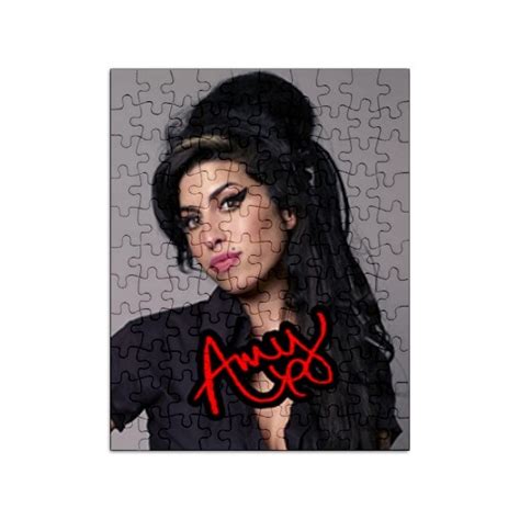 Amy Winehouse Signature 110 Piece Jigsaw Puzzle Stars On Stuff