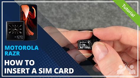 Motorola Razr How To Insert A SIM Card Tutorial YouTube