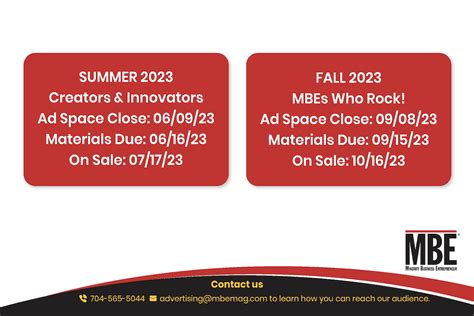 2023 Media Kit Minority Business Entrepreneur Magazine Mbe